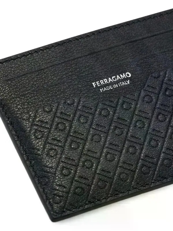 FERRAGAMO Monogram Credit Card Holder