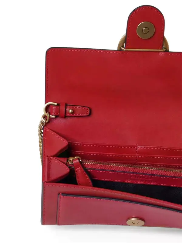 Pinko Love Bag Wallet Chain-link Shoulder Bag