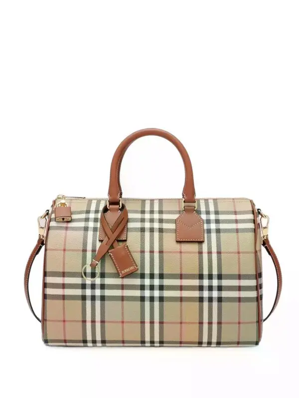 Burberry Medium Check Bowling Bag