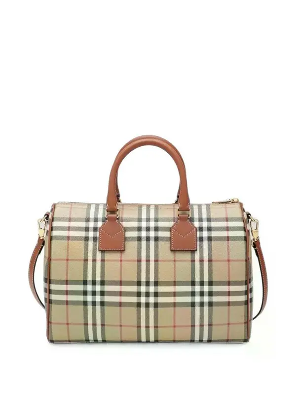 Burberry Medium Check Bowling Bag