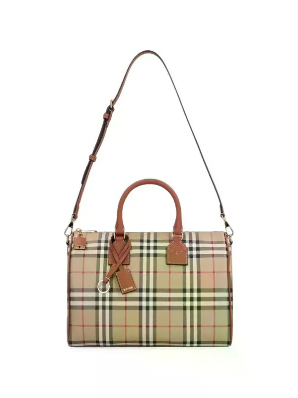 Burberry Medium Check Bowling Bag