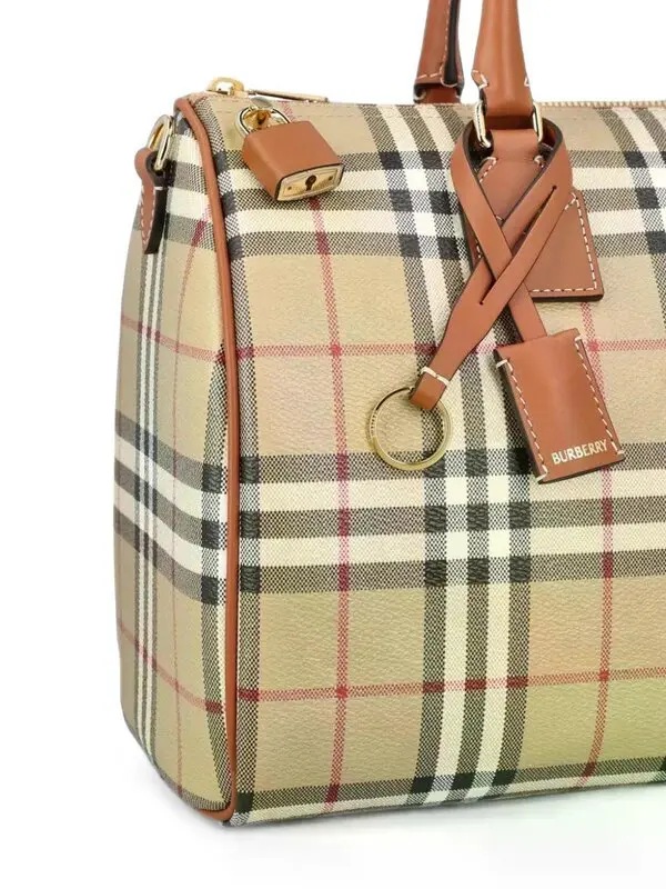 Burberry Medium Check Bowling Bag