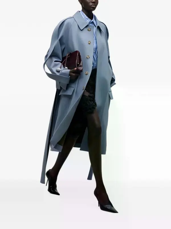 Victoria Beckham Belted Car Coat