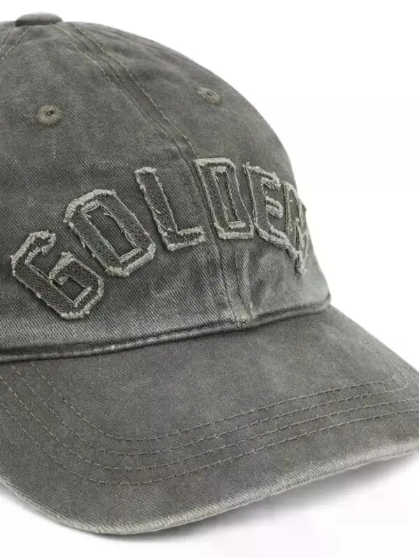 GOLDEN GOOSE Logo-appliqué Baseball Cap