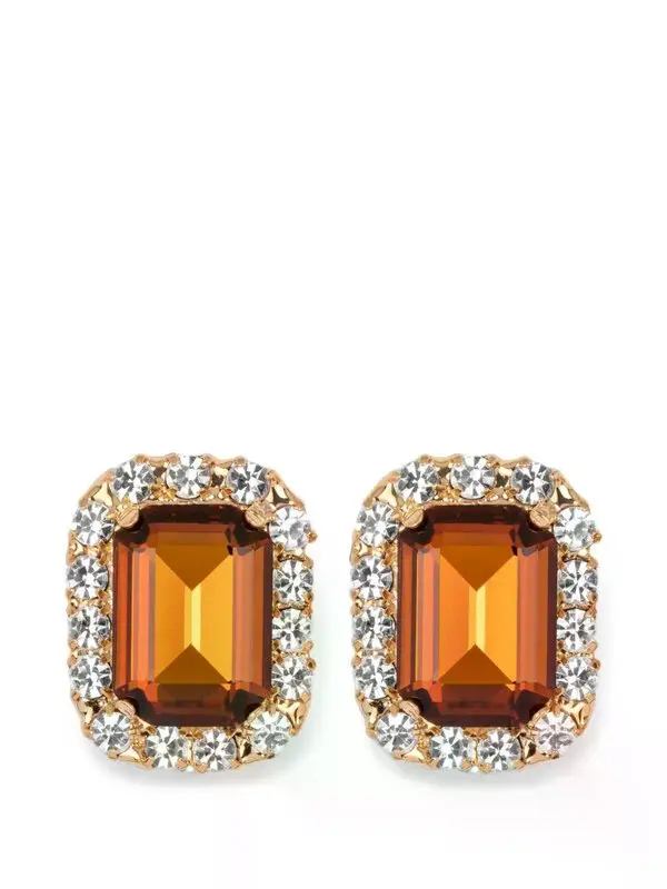 JENNIFER BEHR Diana Crystal-embellished Stud Earrings