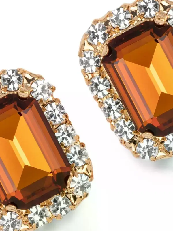 JENNIFER BEHR Diana Crystal-embellished Stud Earrings