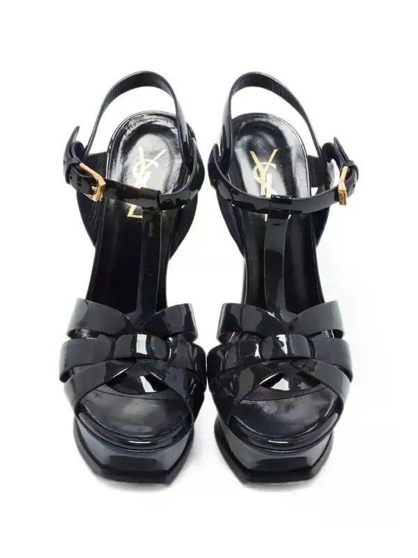Saint Laurent Tribute Platform Heeled Sandals