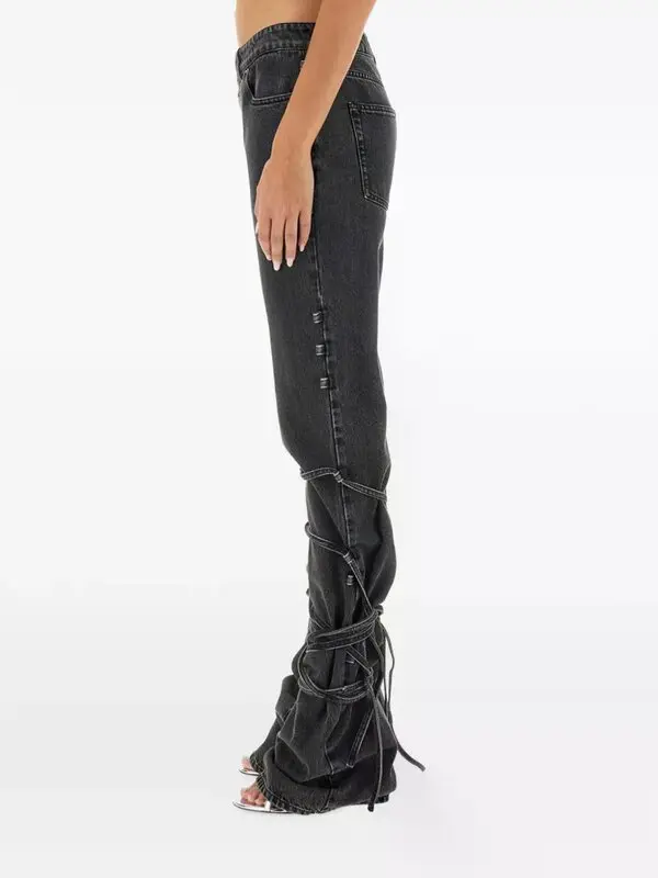 Alexander McQueen Tie-detail Jeans