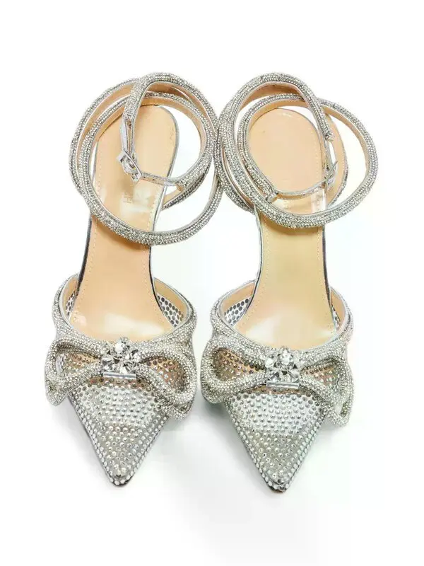 Mach & Mach Double Bow Heeled Pumps