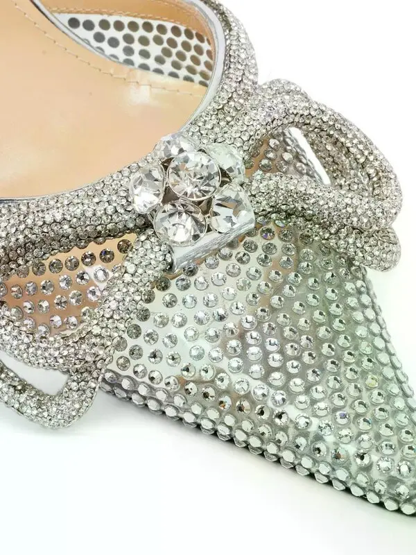 Mach & Mach Double Bow Heeled Pumps