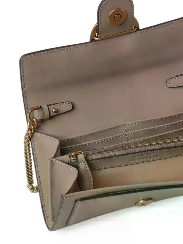 Pinko Love Bag Wallet Chain-link Shoulder Bag