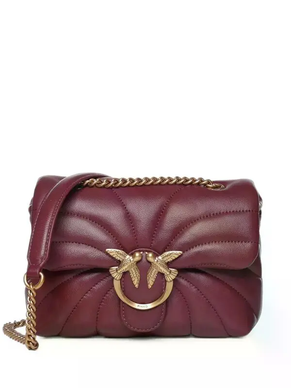 Pinko Small Love Bag Puff Chevron-quilted Crossbody Bag