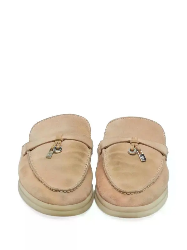 Loro Piana Babouche Charms Walk Mules