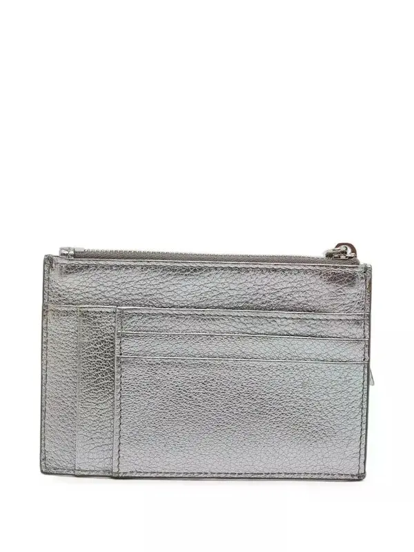 Miu Miu Zip Leather Card Holder