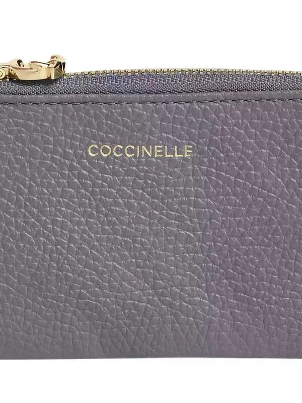 COCCINELLE C-me Grained Leather Coin Small Purse