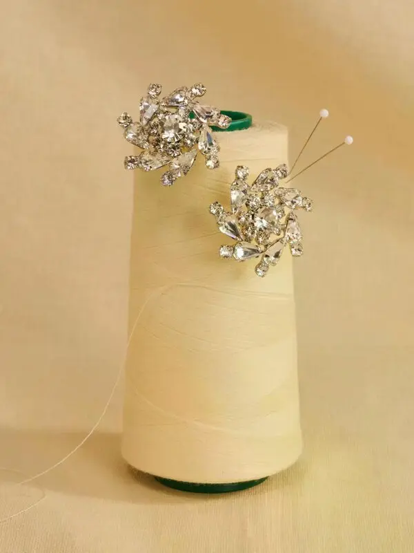 JENNIFER BEHR Shereen Crystal-embellished Earrings