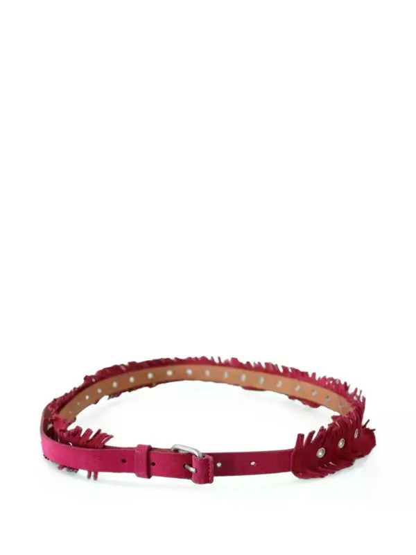 Ermanno Scervino Fringed Suede Belt