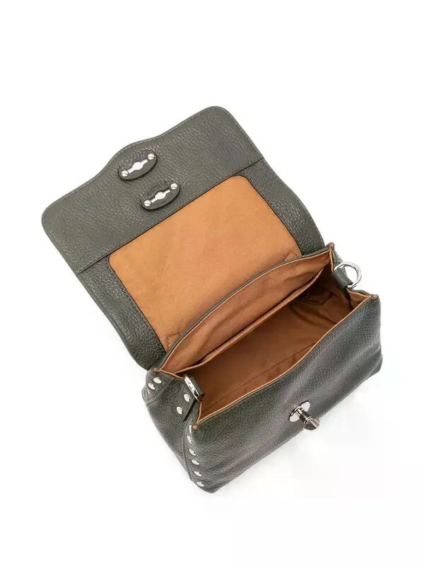 ZANELLATO Baby Postina Leather Shoulder Bag