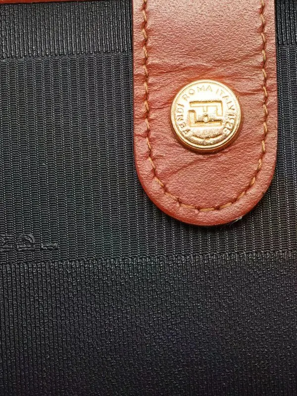 Fendi Striped Bifold Wallet