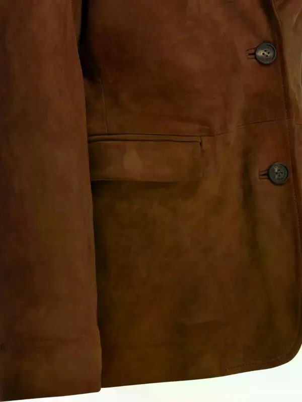 GOLDEN GOOSE Jacket In Waxed Suede