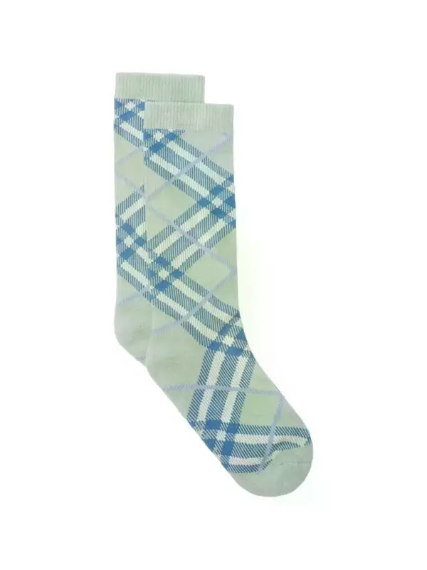 Burberry Check-pattern Socks
