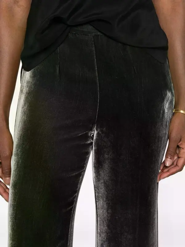 FORTE_FORTE Velvet Flared Trousers