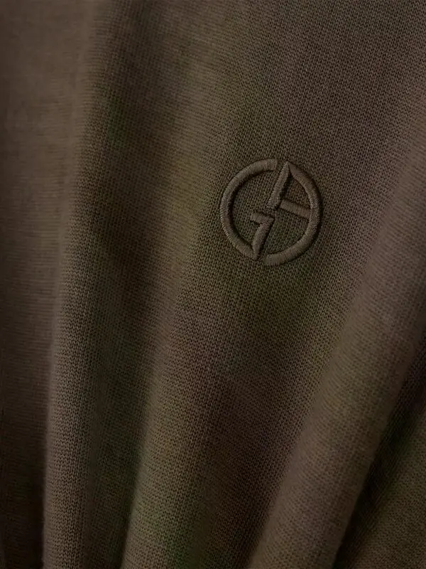 Giorgio Armani Logo-embroidered High-neck Sweater