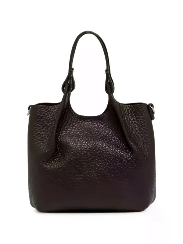 GIANNI CHIARINI Grained Leather Tote Bag