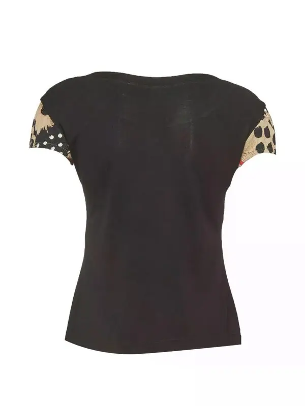 Moschino Polka Dot Print Jersey T-shirt