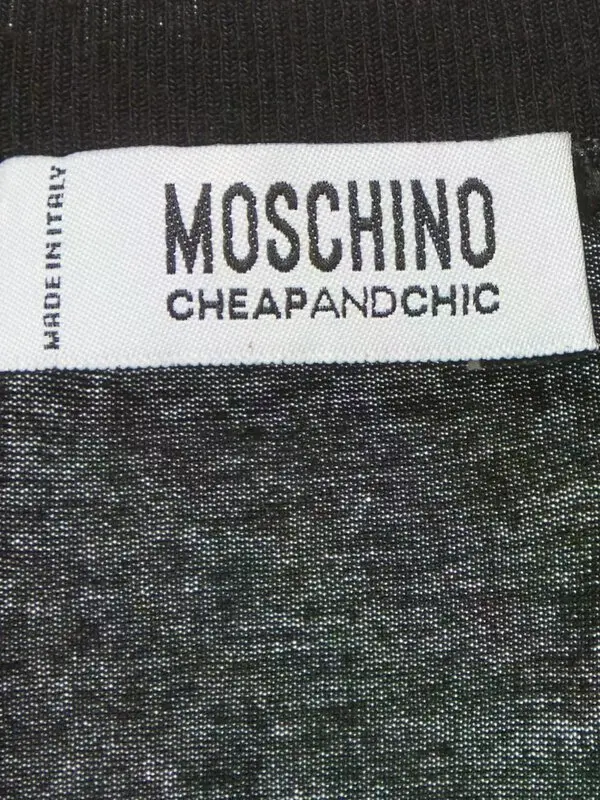 Moschino Polka Dot Print Jersey T-shirt