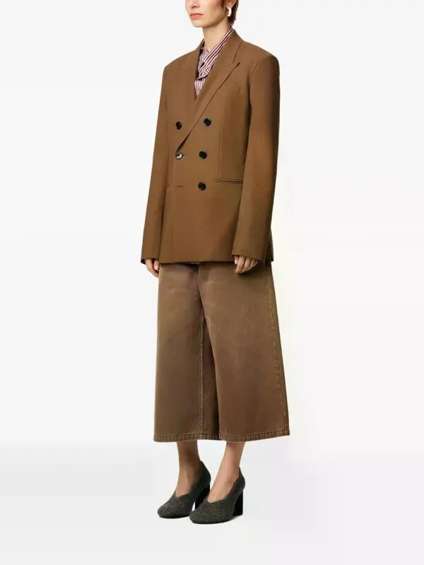 AMI Paris Double-breasted Wool Blazer