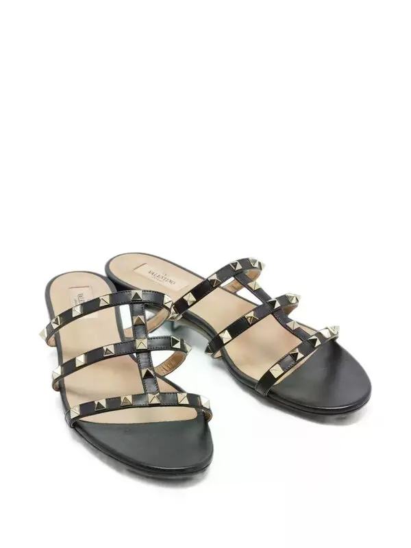 Valentino Garavani Rockstud Flat Sandal