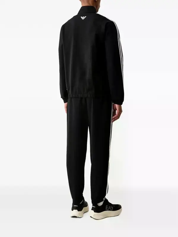 EA7 Logo-print Zip-up Tracksuit