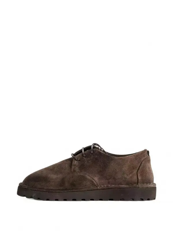Marsèll Sancrispa Lace-up Suede Derby Shoes - Brown