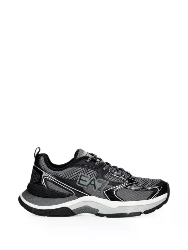 EA7 Logo-patch Mesh Sneakers