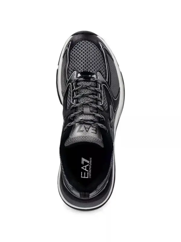 EA7 Logo-patch Mesh Sneakers
