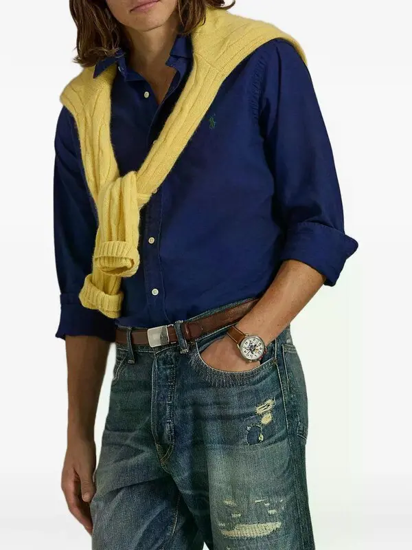 Polo Ralph Lauren Embroidered-logo Button-down Shirt