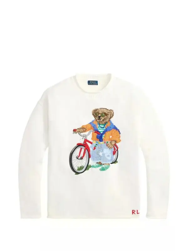 Polo Ralph Lauren Polo Bear Cotton Rollneck Sweater