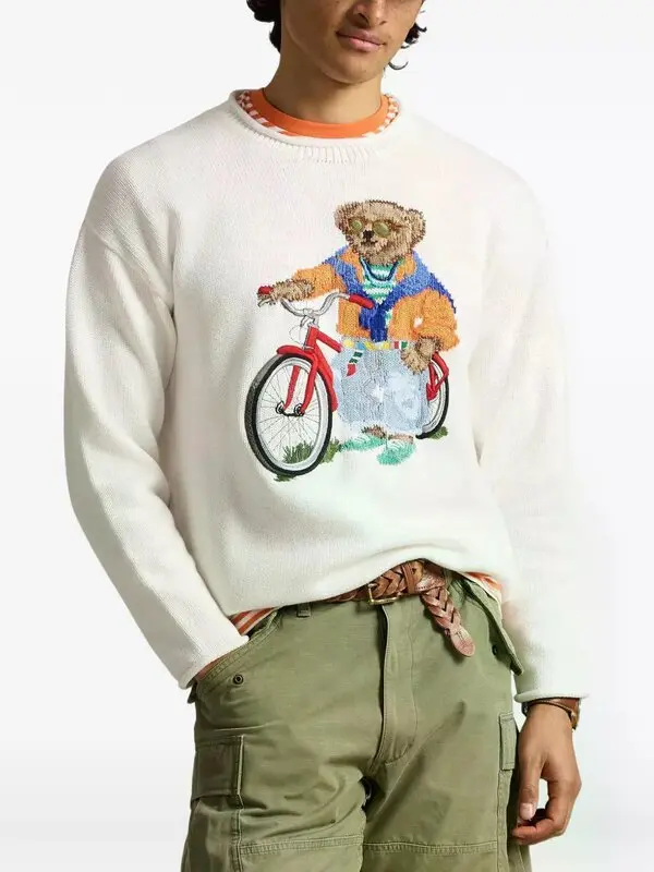 Polo Ralph Lauren Polo Bear Cotton Rollneck Sweater