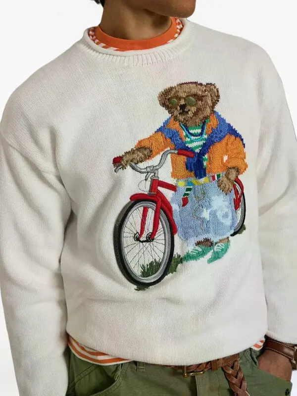 Polo Ralph Lauren Polo Bear Cotton Rollneck Sweater