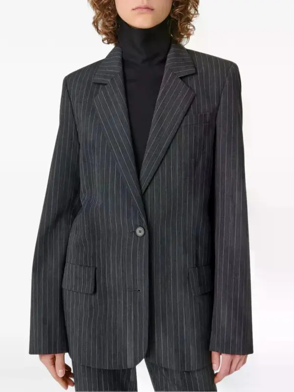 IRO PARIS Kamea Pinstripe-pattern Notched-lapel Blazer