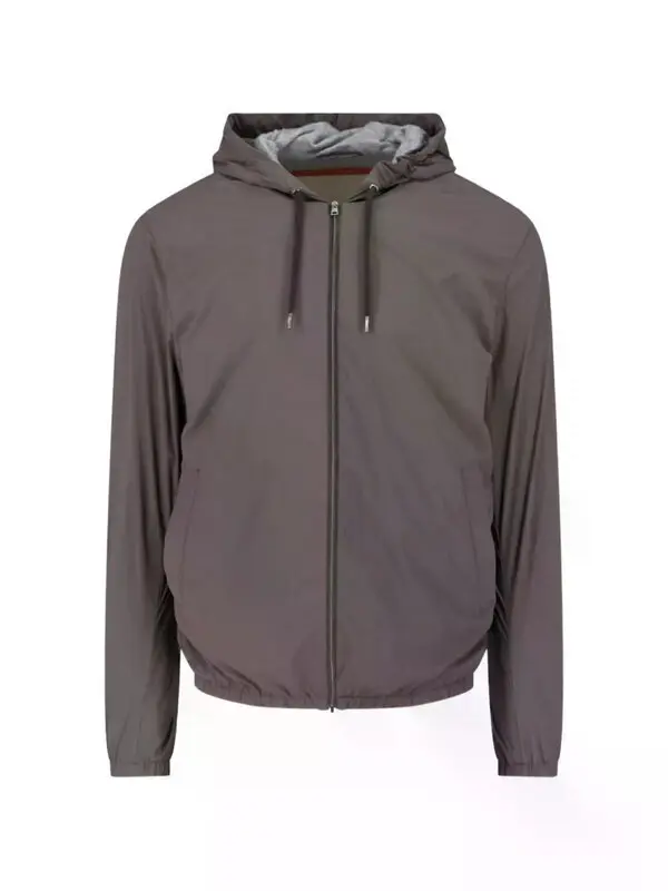 Herno Drawstring Hooded Jacket