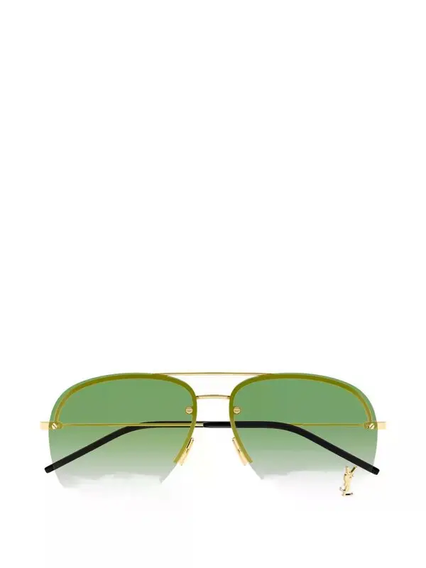 Saint Laurent Classic 11 M Pilot-frame Sunglasses