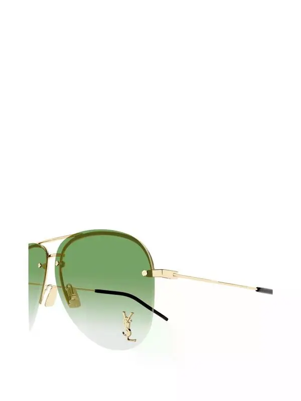 Saint Laurent Classic 11 M Pilot-frame Sunglasses