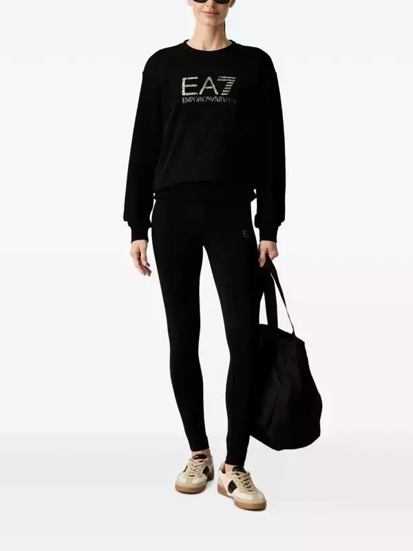 EA7 Logo-print Leggings