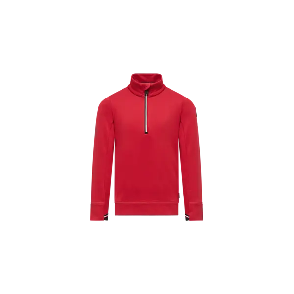 Moncler Polartec Half-zip Polo Neck - Red