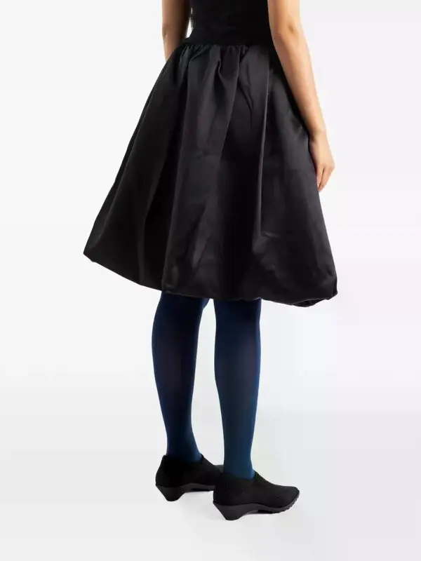 LII Gathered Midi Skirt