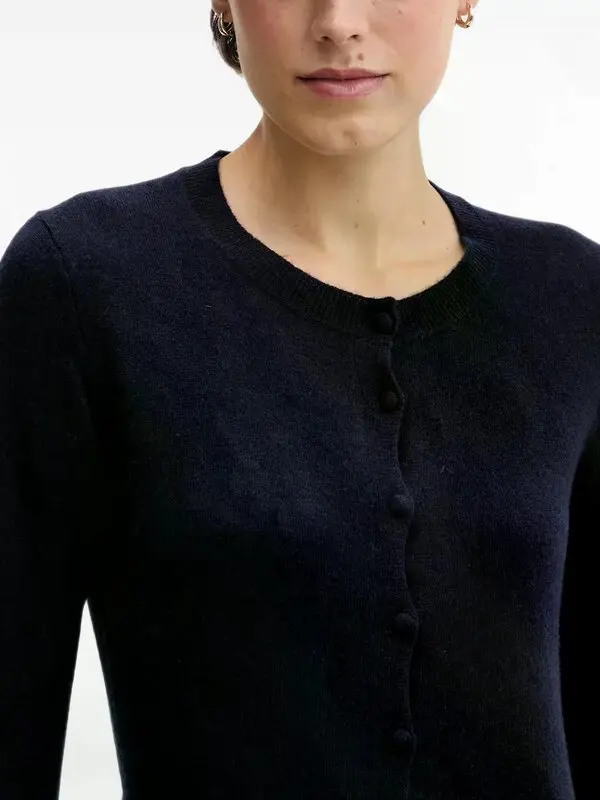 Sisley Button-up Knit Cardigan