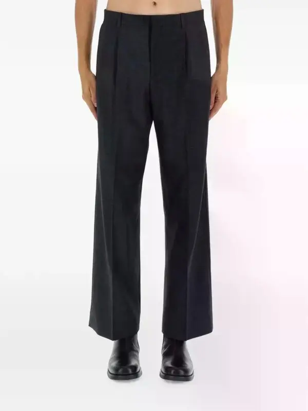 SUNFLOWER Wide-leg Pleated Trousers