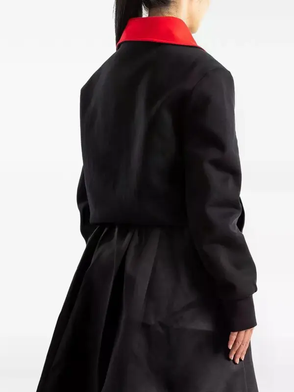 LII Reversible High-neck Bomber Jacket
